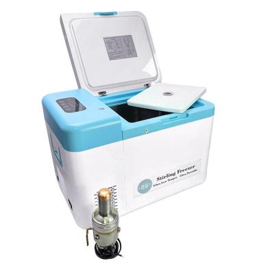 Cina 60Hz Voltage Portatile -86C Stirling Ultra Low Temperature Freezer per lo stoccaggio dei vaccini in vendita