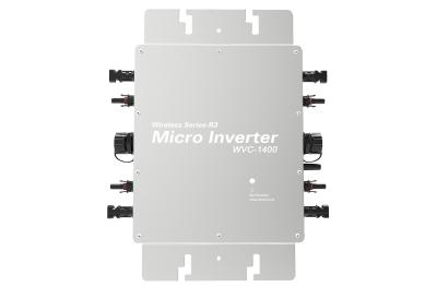 China Laço puro solar da grade do inversor da onda de seno do sistema 1.4kw do micro inversor da casa IP65 à venda