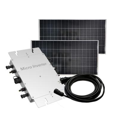 China IP67 Waterproof Grid Tie Micro Inverter 1600W Solar Micro Inverter for sale