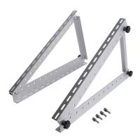 China Hook Tilting Solar Panel Mounting Brackets 30mm Adjustable 304ss Anti Level Roof for sale
