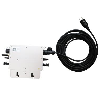 Cina Lega di alluminio impermeabile d'argento IP65 del micro invertitore del cavo 600W del pannello solare in vendita