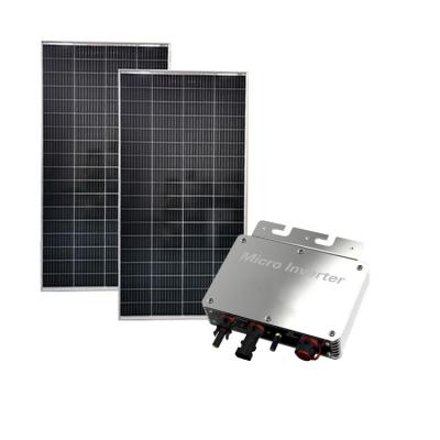 中国 Ip65太陽格子タイ マイクロ インバーター銀製WVC-350太陽電池パネルインバーター 販売のため