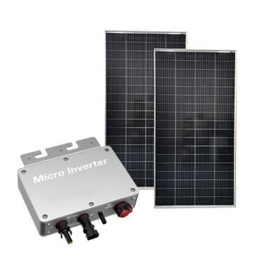 中国 Ip65太陽格子タイ マイクロ インバーター銀製WVC-350太陽電池パネルインバーター 販売のため