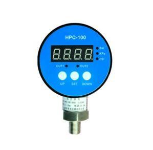 China HPC-100 Digital pressure gauge with RS485,2 relays and 4-20mA  output signal optional for sale