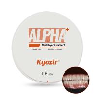 Quality Translucent Dental Zirconia Block Pre Shaded Multilayer for CAD / CAM System for sale