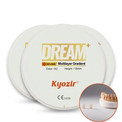 China Cad Cam Zirconia Pucks 98mm High Translucent Dental Ceramic Milling Disc for sale