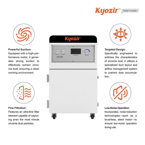 Quality Brushless Motor Vacuum Cleaner For Dental Dry Milling Machine for sale
