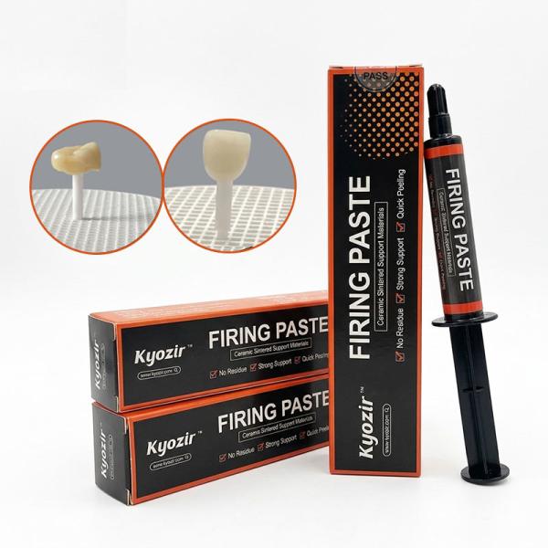 Quality Dental Firing Paste Restorative Sintered Retention For Placing Porcelain Teeth for sale