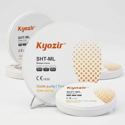 China SHT-ML High Translucency Dental Zirconia Blanks Wholesale For CAD/CAM Dental Labs for sale
