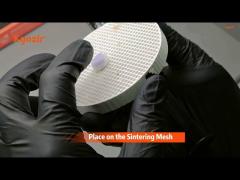 zirconia restorations dental sintering paste firing support material for cad cam lab