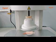 dental zirconia multilayer block pre shaded for aesthetic crown bridge