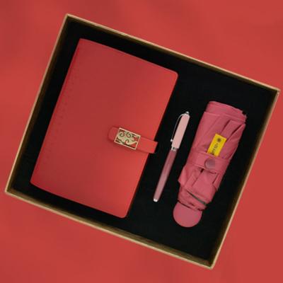 Cina - Chick Business Gift Set Quaderno Autografo Penna Sole Umbrello per Incentivi Aziendali in vendita