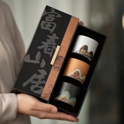 Cina Tazza da tè con logo personalizzabile Retro ceramica cinese per l'agricoltura in vendita