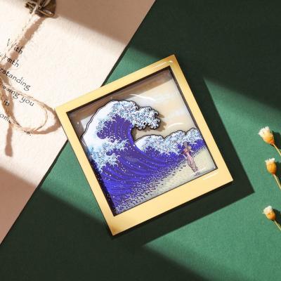 Cina Targeting Agricoltura Mercato Carino Van Gogh Vernice Rifrigeratore Adesivo con Magnete in vendita
