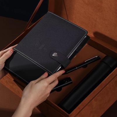 China Hotel and Resort Souvenir Set Business Leather Hand Pen Water Cup Notebook for Collectors for sale