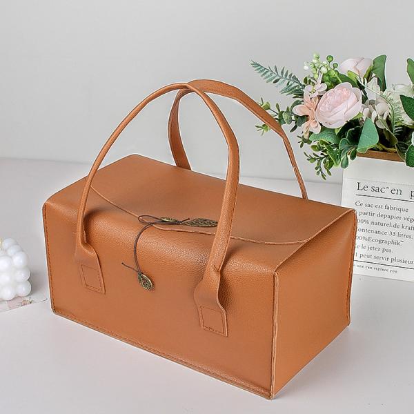 Quality Leather Hand Carrying Business Gift Set Toothpaste Shower Gel Shampoo Soap Cup for sale