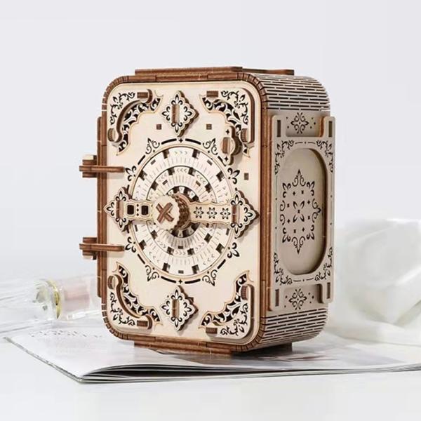 Quality Hotel and Resort 3D Jigsaw Puzzle Wooden Bead Treasure Box Ornaments Handmade for sale