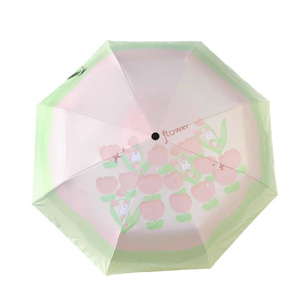 Quality 1 Color Printing Black Rubber Sunshade Umbrella for Wedding Favors Bridal Party for sale