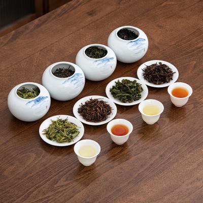 Cina Longjing Jin Junmei Tieguanyin e Zhengshan Small Species Tea Gift Box per i clienti in vendita