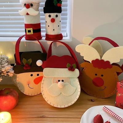 China 2 Color Graphics Printing Christmas Eve Apple Box Packaging Box for Employee Gifts for sale
