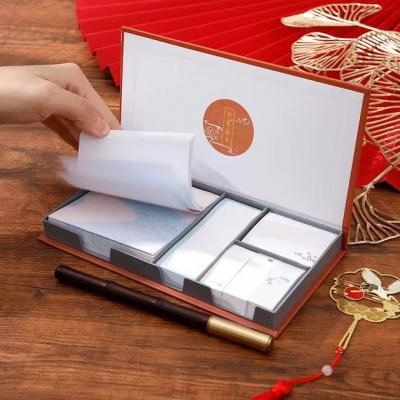 China Printing Techniques for Graphics Silk Screen Printing Convenient Note Box Set for sale