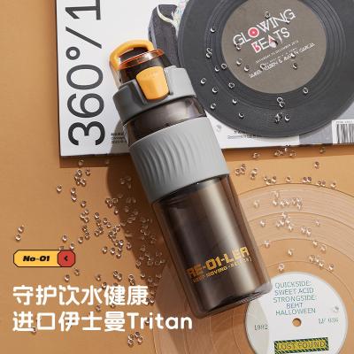 Cina Bottiglia d'acqua resistente alle alte temperature Fitness Tritan Sports Cup per attività in vendita