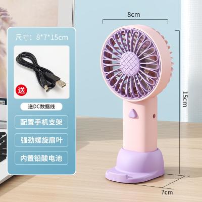 Cina Nuovità Regali Valore estetico elevato Ventilatore portatile portatile per attività desktop in ufficio in vendita