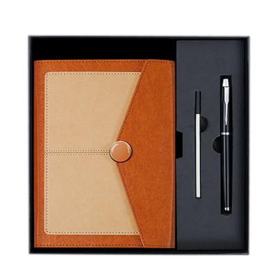 Cina Logo del cliente Business A5 Notebook Gift Box Set in tre pezzi per hotel e resort in vendita