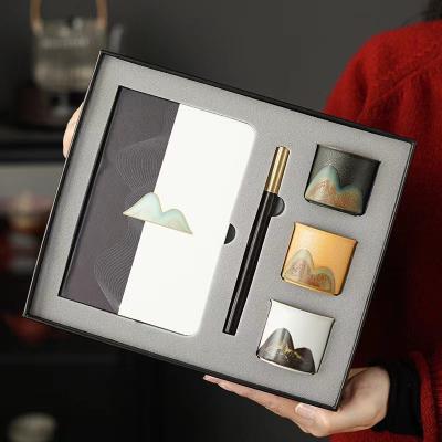 China Hotel and Resort Far Mountains 1 Color Color Printing Cultural and Creative Small Set for sale