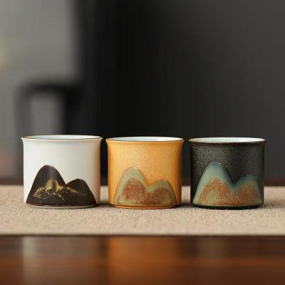 China Hotel and Resort Far Mountains 1 Color Color Printing Cultural and Creative Small Set for sale