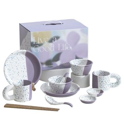 Cina Prodotti per ufficio Romantici Star River Ceramica Serramenti Set regalo per una persona Design estetico elevato in vendita
