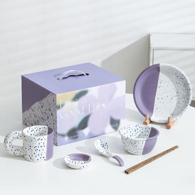 Cina Prodotti per ufficio Romantici Star River Ceramica Serramenti Set regalo per una persona Design estetico elevato in vendita
