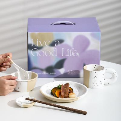 Cina Prodotti per ufficio Romantici Star River Ceramica Serramenti Set regalo per una persona Design estetico elevato in vendita