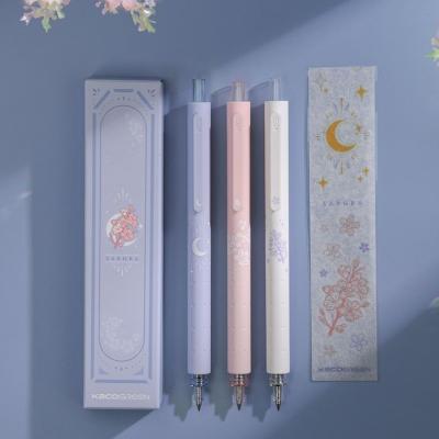 Cina Altezza di aspetto Agricoltura Notte sul ciglio della strada Sakura Neutral Pen 3 Pack per ufficio Regalo in vendita