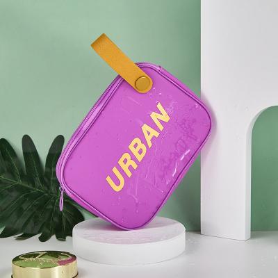 China Summer Candy Handheld Wash Bag for Travel Waterproof Makeup Storage Bag Customer's Logo for sale