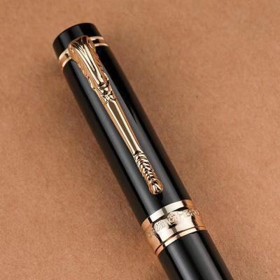 China Customizable Popular Liquid Ink Metal Gift Roller Pens for Insurance Target End User for sale