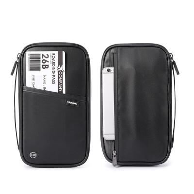 China Color Printing Novelty Gifts 2 Color Graphics on Large Capacity Business Passport Bag for sale