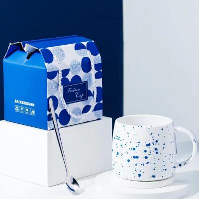 China Customized Logo Accepted Geful Home Klein Blue Mug Color Boxrac for Year Occasion for sale