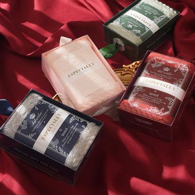 China Customized Size Light Luxury Coral Plush Towels Multi Style Soft Square Towels Presentation Gift Set for sale