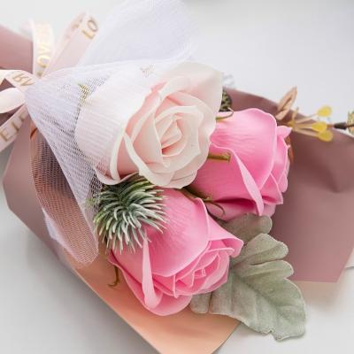 China Goddess Festival Creative Eternal Flower Bundle Simple and Exquisite Mini Bundle Gift for sale