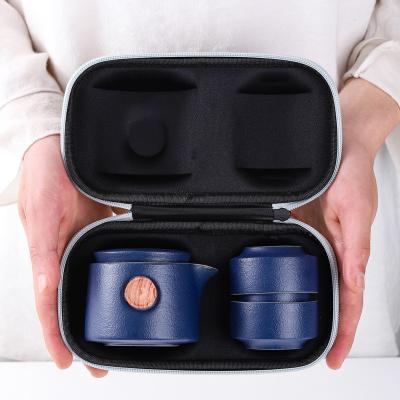 Cina Migliora il tuo tempo di tè con il nostro Portable Black Pottery Kung Fu Set Educational Oriented in vendita