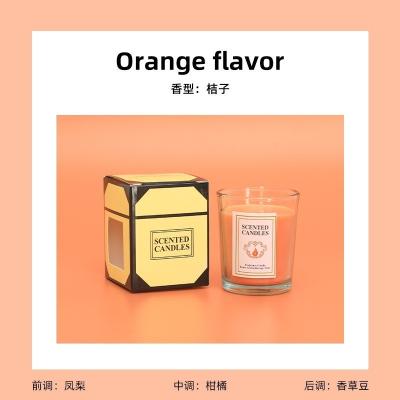 중국 졸업생 관계 유리 컵 아로마테라피 촛불 컬러 오래 지속 불향 촛불 바닥 홍보 선물 판매용