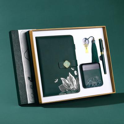 China Color Printed Business Gift Set Notepad Insulation Cup and Pen for Customized Logo for sale