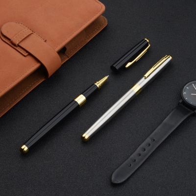 China Colorful Graphics 2 Color Printing on All Metal Signature Pen for Business Event Gift for sale