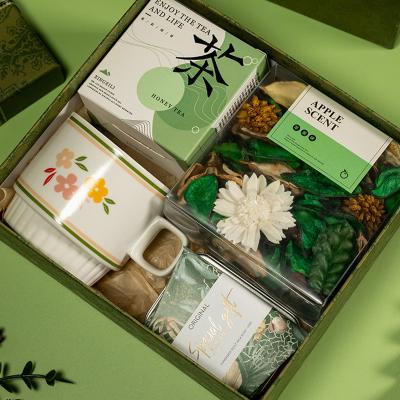 China Op maat gemaakt logo bos Retro textuur cadeau doos Ideaal Godin Dag Souvenir voor hotels Te koop