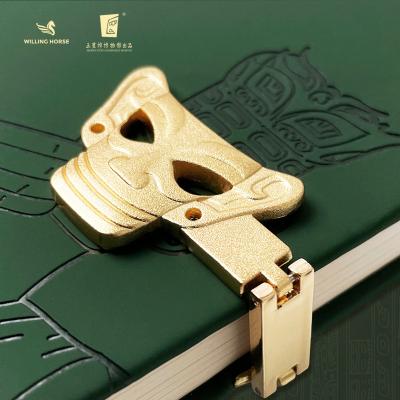 China A5 Notebook Bookmark Signature Pen Culturele en creatieve cadeautje set met aangepast logo Te koop