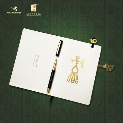 China A5 Notebook Bookmark Signature Pen Culturele en creatieve cadeautje set met aangepast logo Te koop