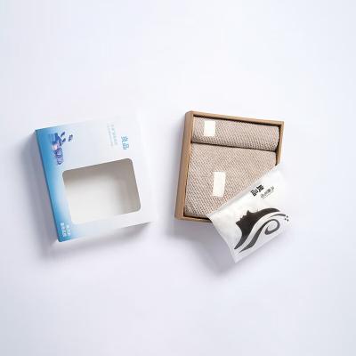 China Liangpin Lexiang Aijia Combination Hair Bath Dressing Face Towel Set for Hotel and Resort for sale