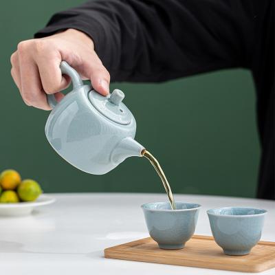 China Bedrijfscadeautjes Presentatie Geschenkset met logo Theeset Souvenirs en draagbare tassen Te koop