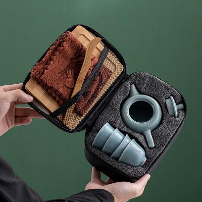 China Bedrijfscadeautjes Presentatie Geschenkset met logo Theeset Souvenirs en draagbare tassen Te koop